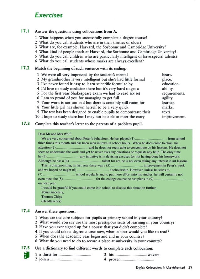 English collocations in use (advanced) | PDF | Free Download