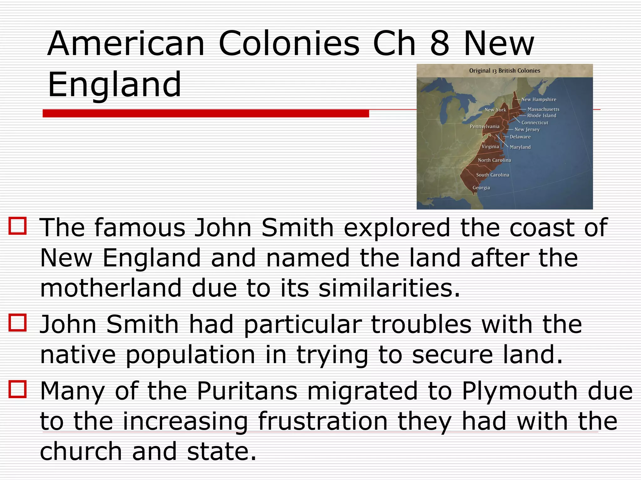 English colonies | PPT