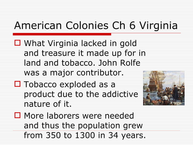 English colonies | PPT