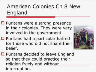 English colonies | PPT