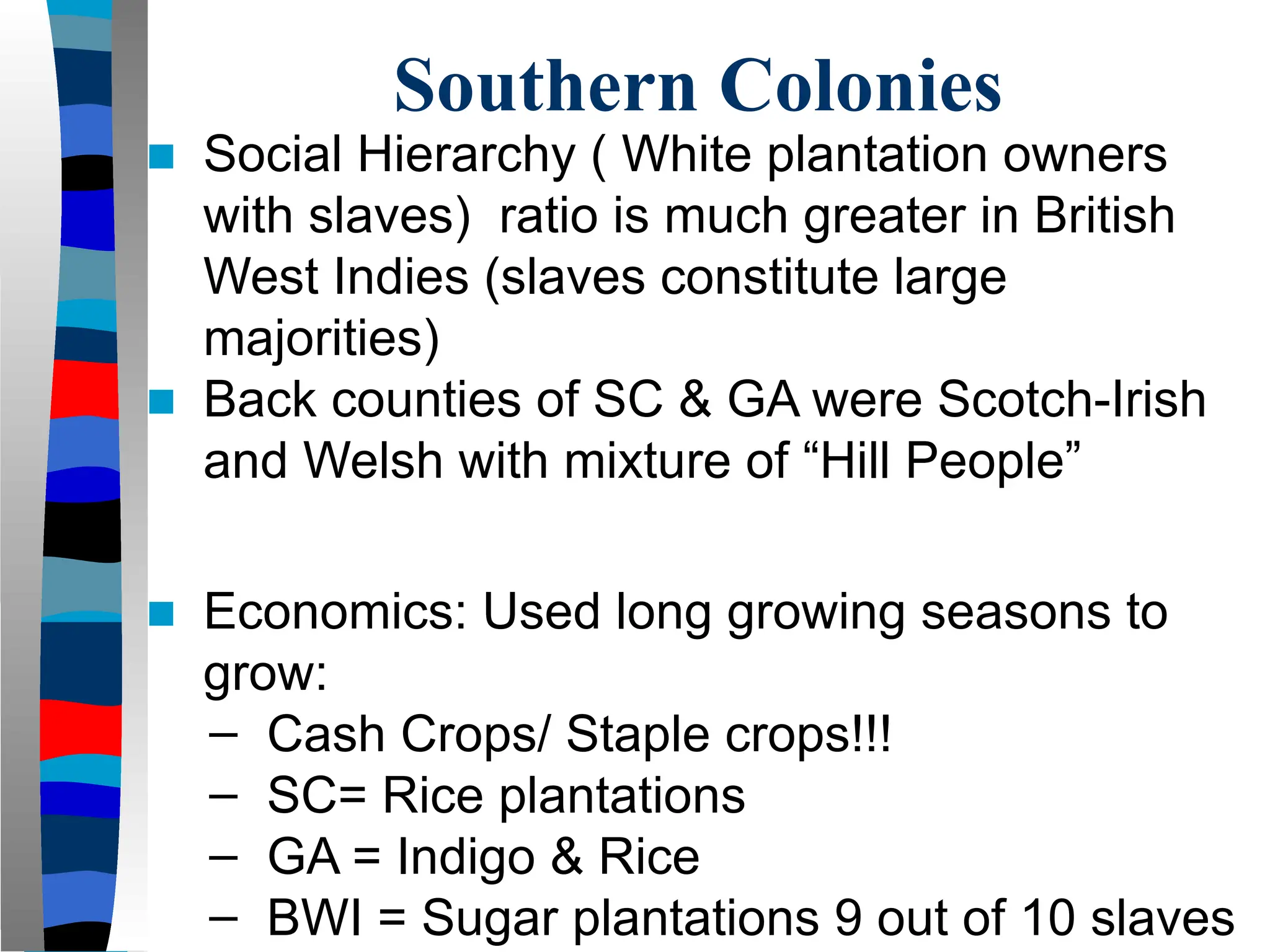 English Colonies during colonial times.. | PPT