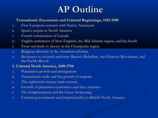 English colonies 1600 s | PPT