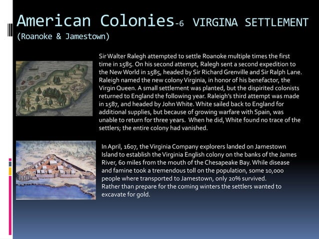 English Colonies of North America | PPT | Free Download