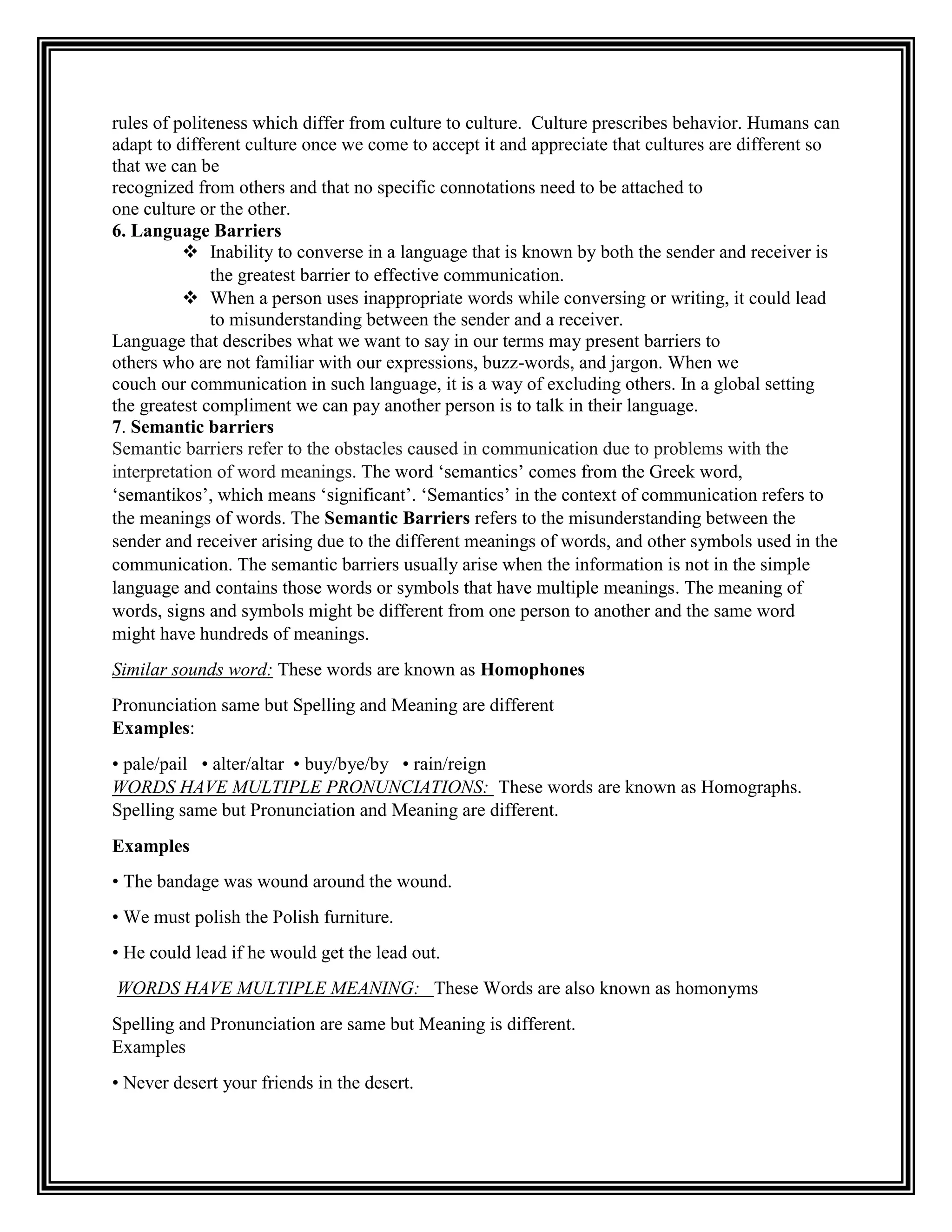 English communication skills | PDF