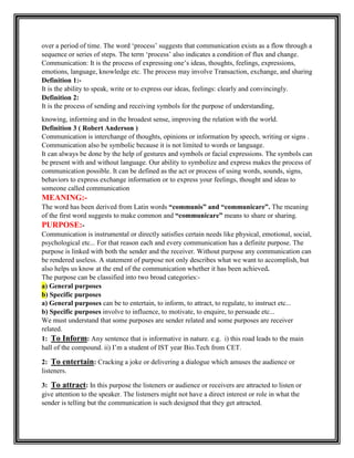 English communication skills | PDF