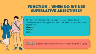 English Comparative and Superlative Adjectives Education Presentation ...