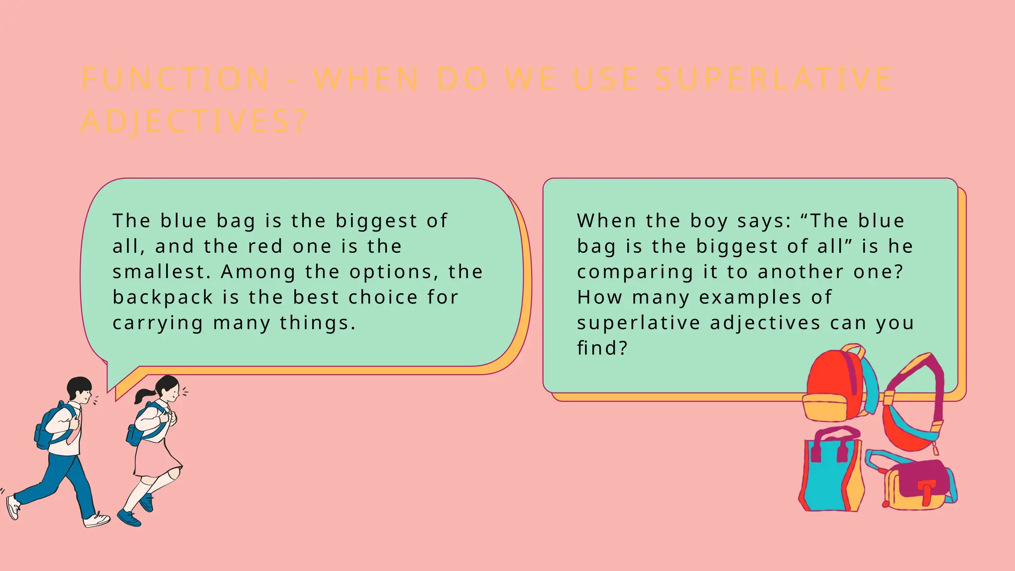 English Comparative and Superlative Adjectives Education Presentation ...
