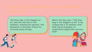 English Comparative and Superlative Adjectives Education Presentation ...