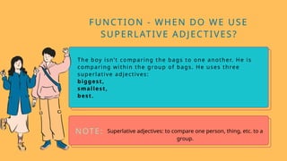English Comparative and Superlative Adjectives Education Presentation ...