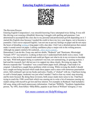 English Composition 1