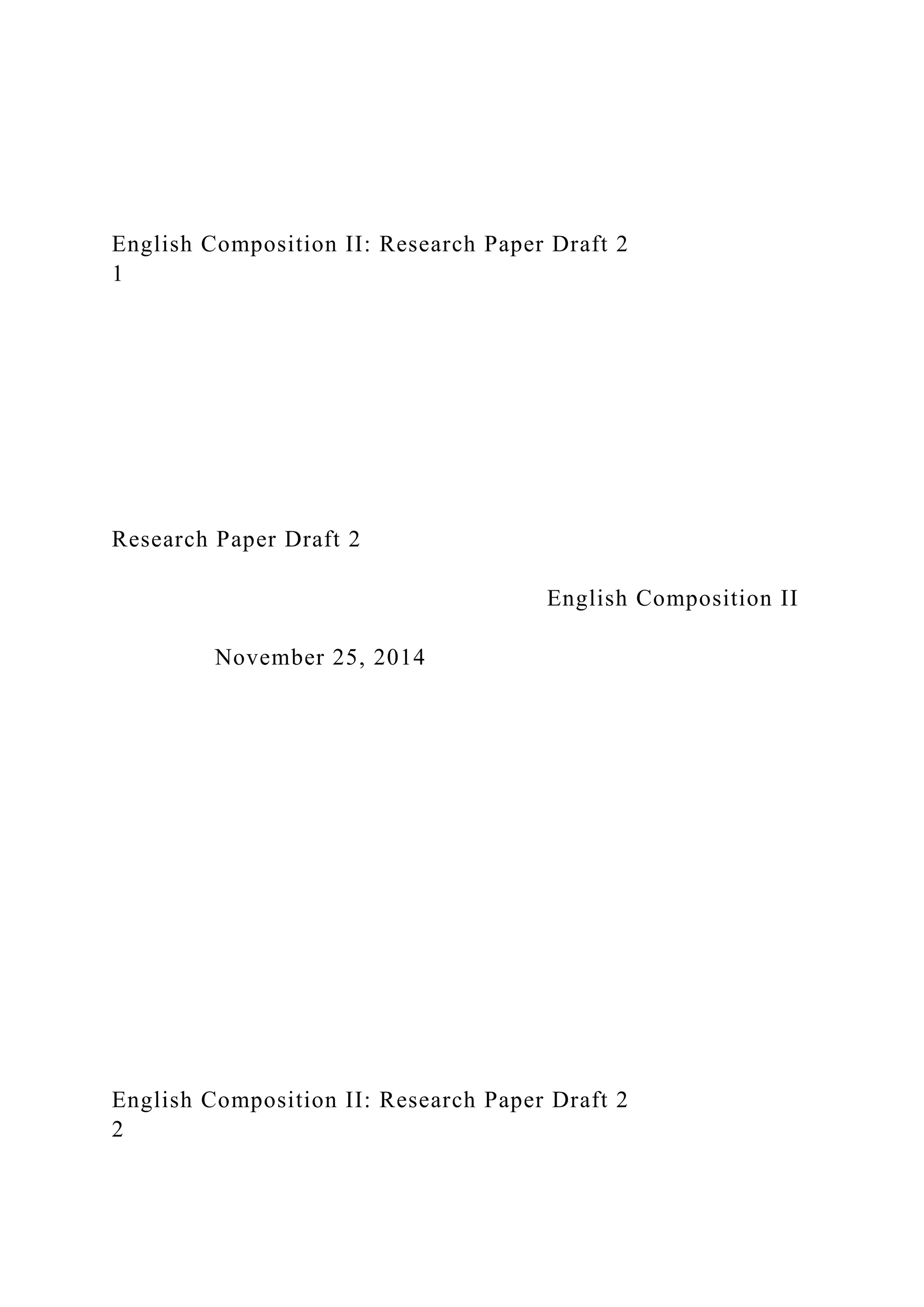 English Composition II Research Paper Draft 2 .docx