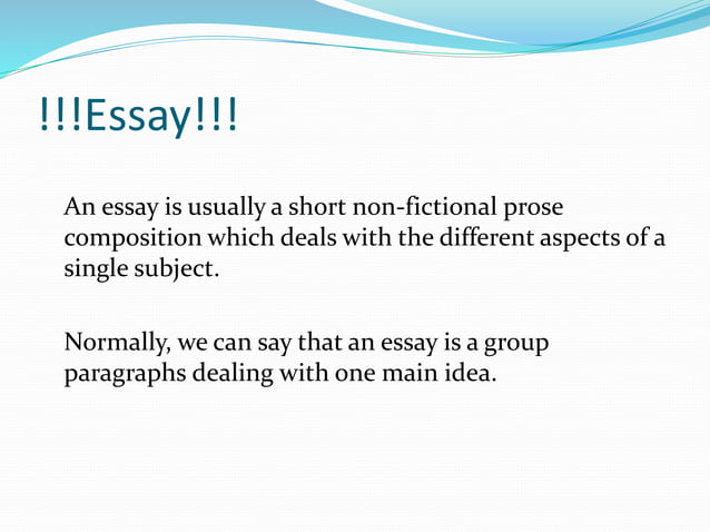 English Composition Skill | PPTX