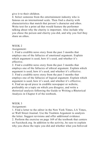 ENGLISH COMPOSTION II2 IN A HALF PGS EACH WEEK.WEEK 1Start b.docx