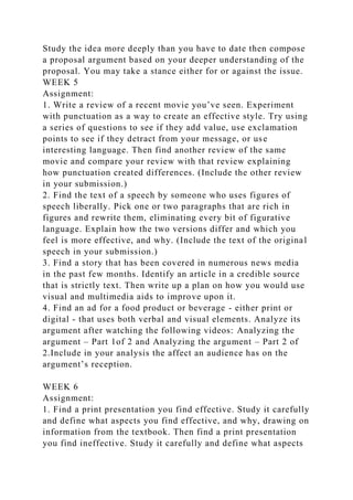 ENGLISH COMPOSTION II2 IN A HALF PGS EACH WEEK.WEEK 1Start b.docx