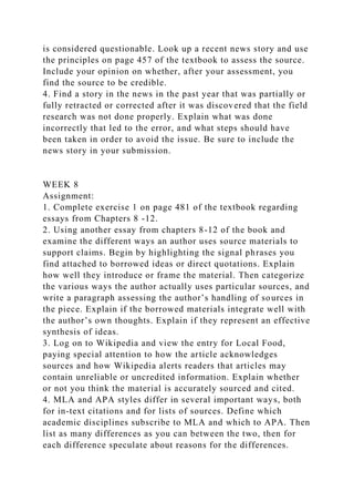 ENGLISH COMPOSTION II2 IN A HALF PGS EACH WEEK.WEEK 1Start b.docx