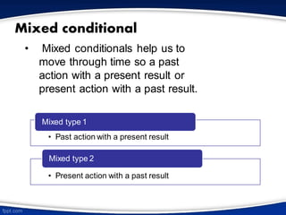 English conditional sentances | PPT