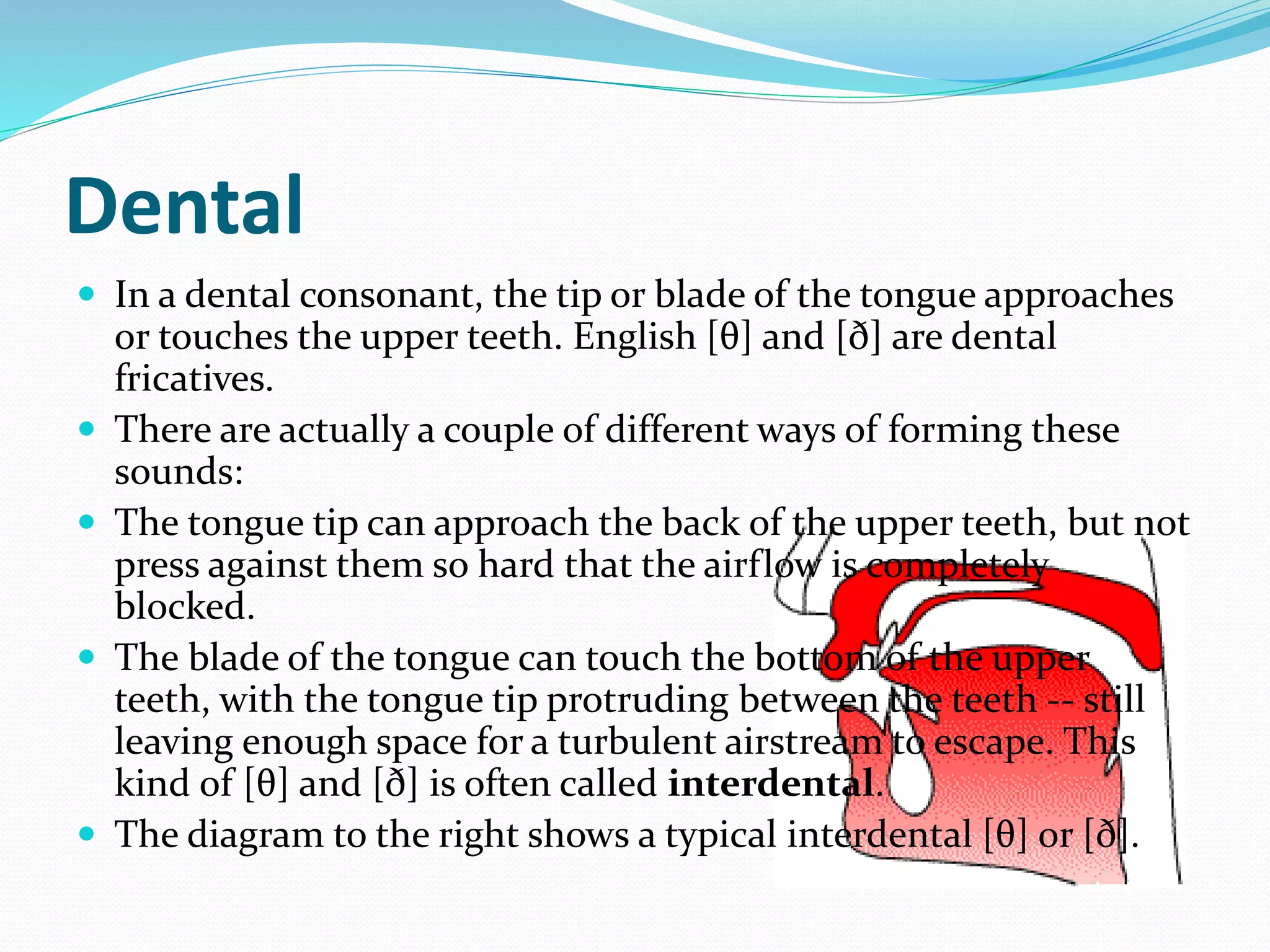 English consonants and classification | PPTX