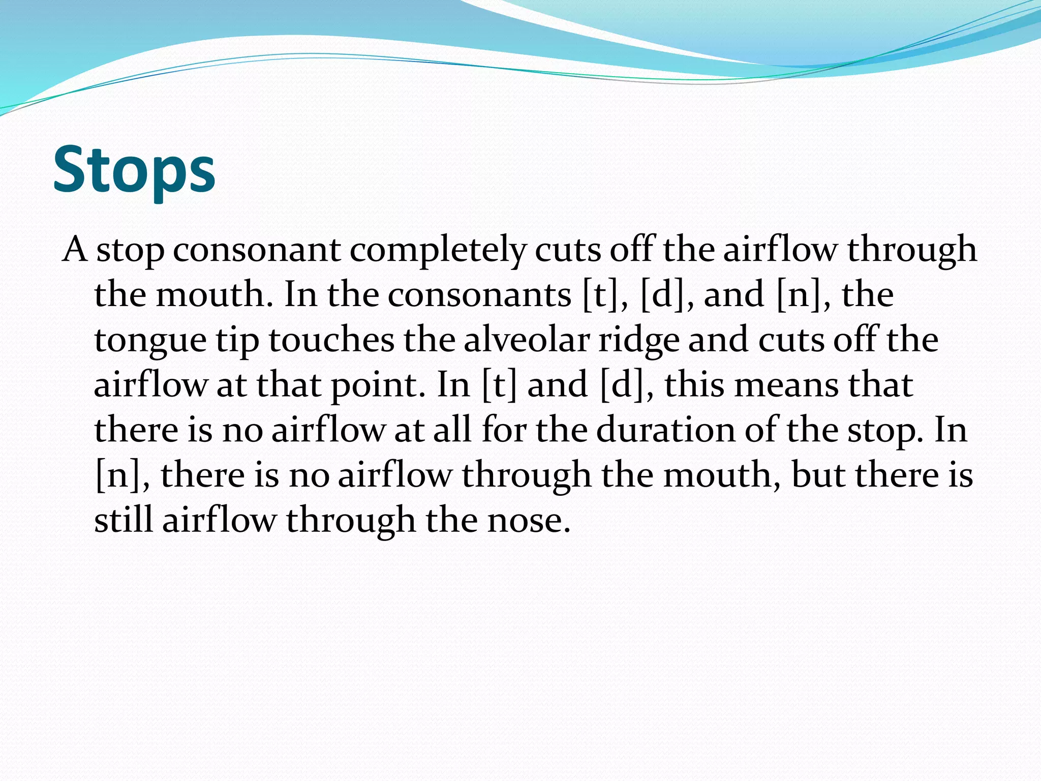 English consonants and classification | PPTX