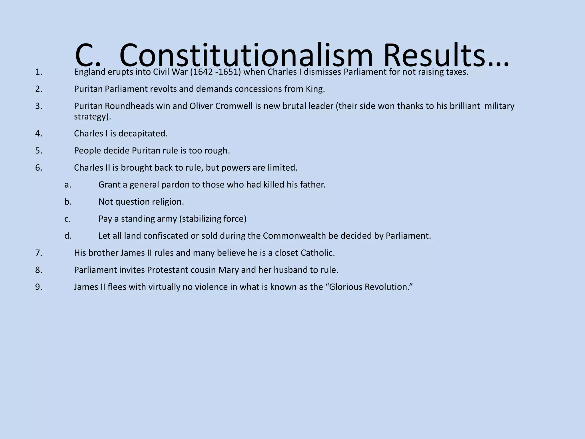 English constitutionalism | PPTX