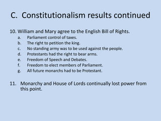 English Constitutionalism Pptx
