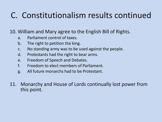 English constitutionalism | PPT
