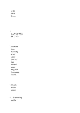 English Conversation Partner Program, Spring .docx