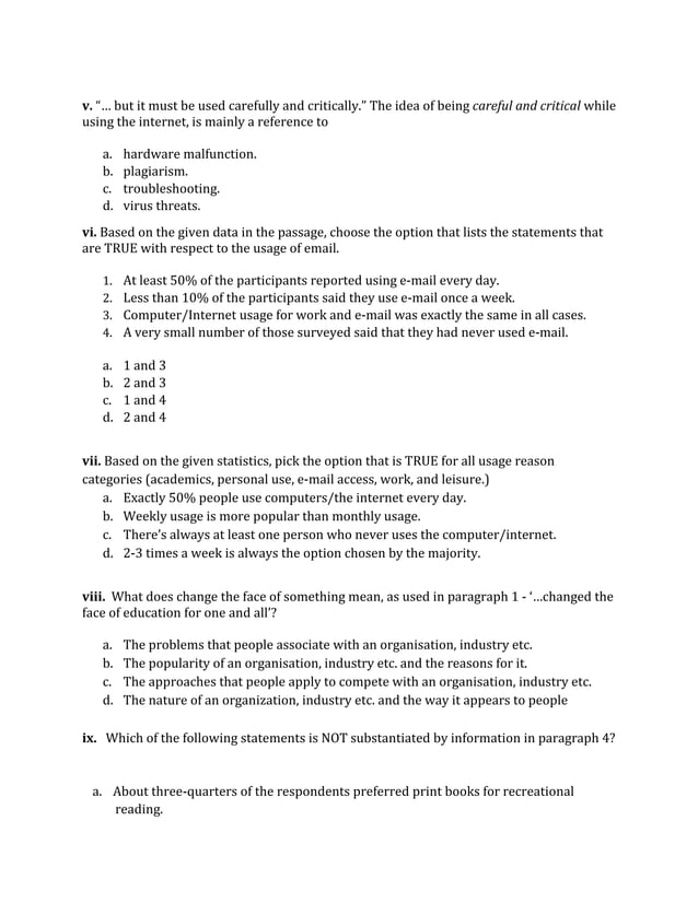 English core - sample paper 2021 | PDF