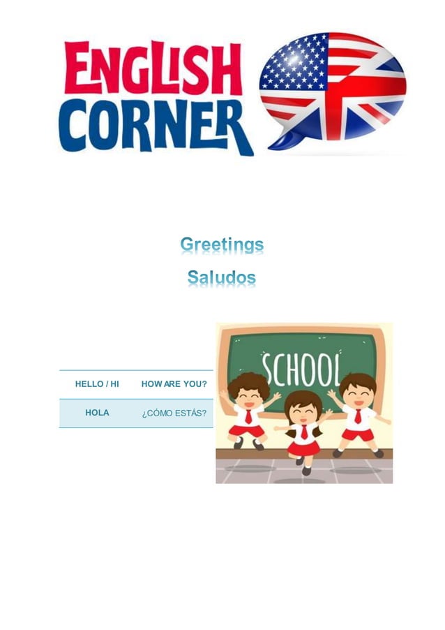 English corner | DOCX