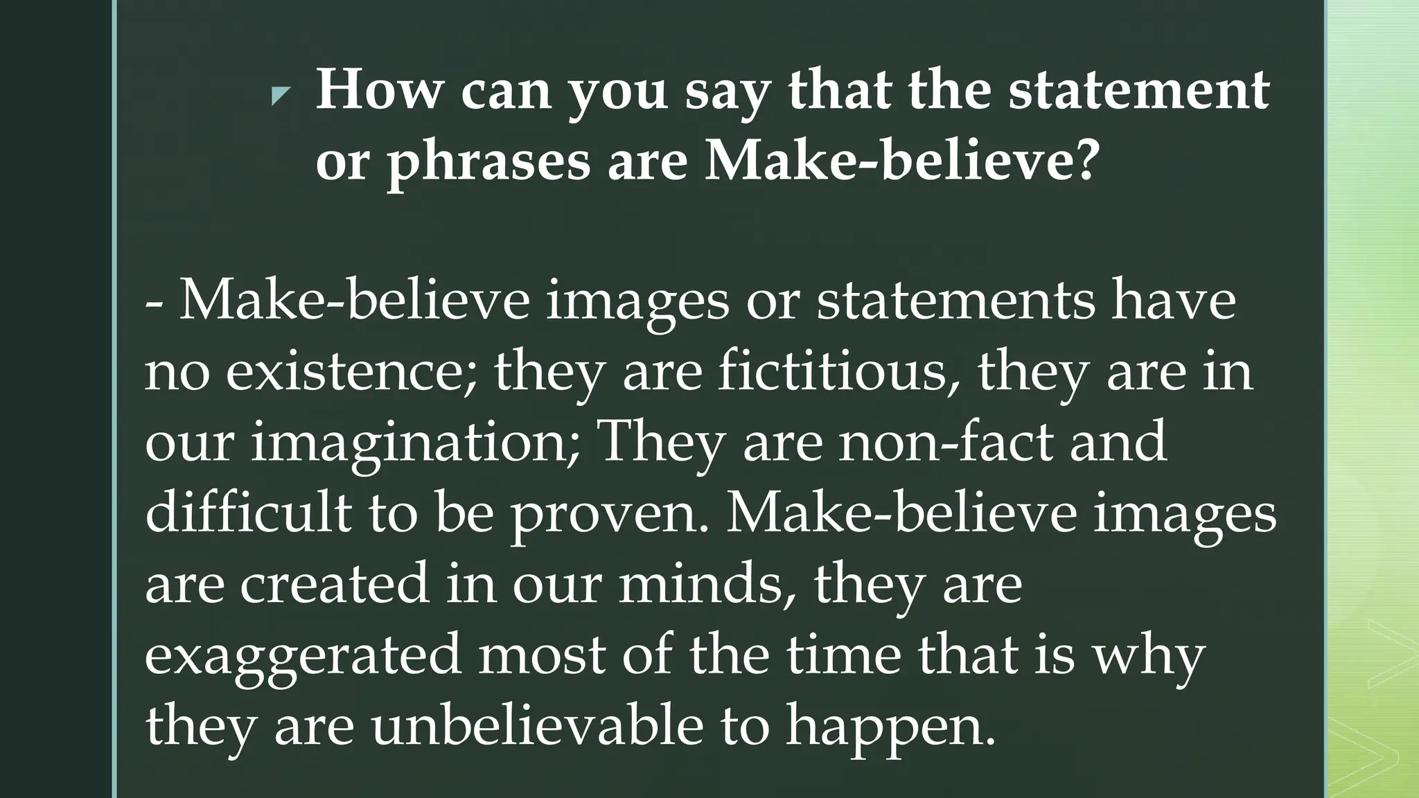 English COT Real vs. Make Believe 1stQ.pptx