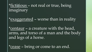 English COT Real vs. Make Believe 1stQ.pptx