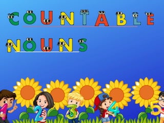 English Countable Nouns and Antonyms | PPT