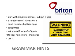 Learning English -- a Perspective | PPTX