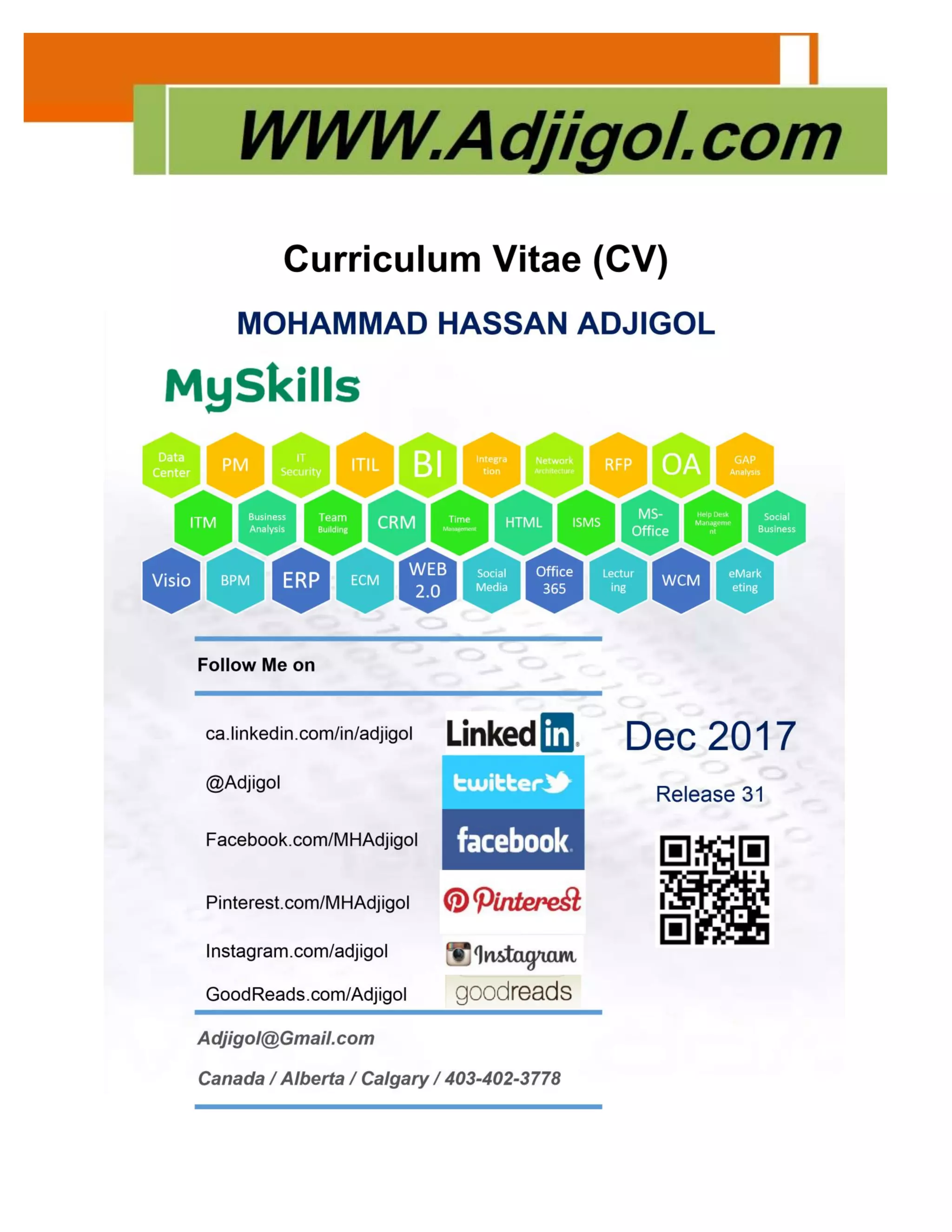 English cv | PDF