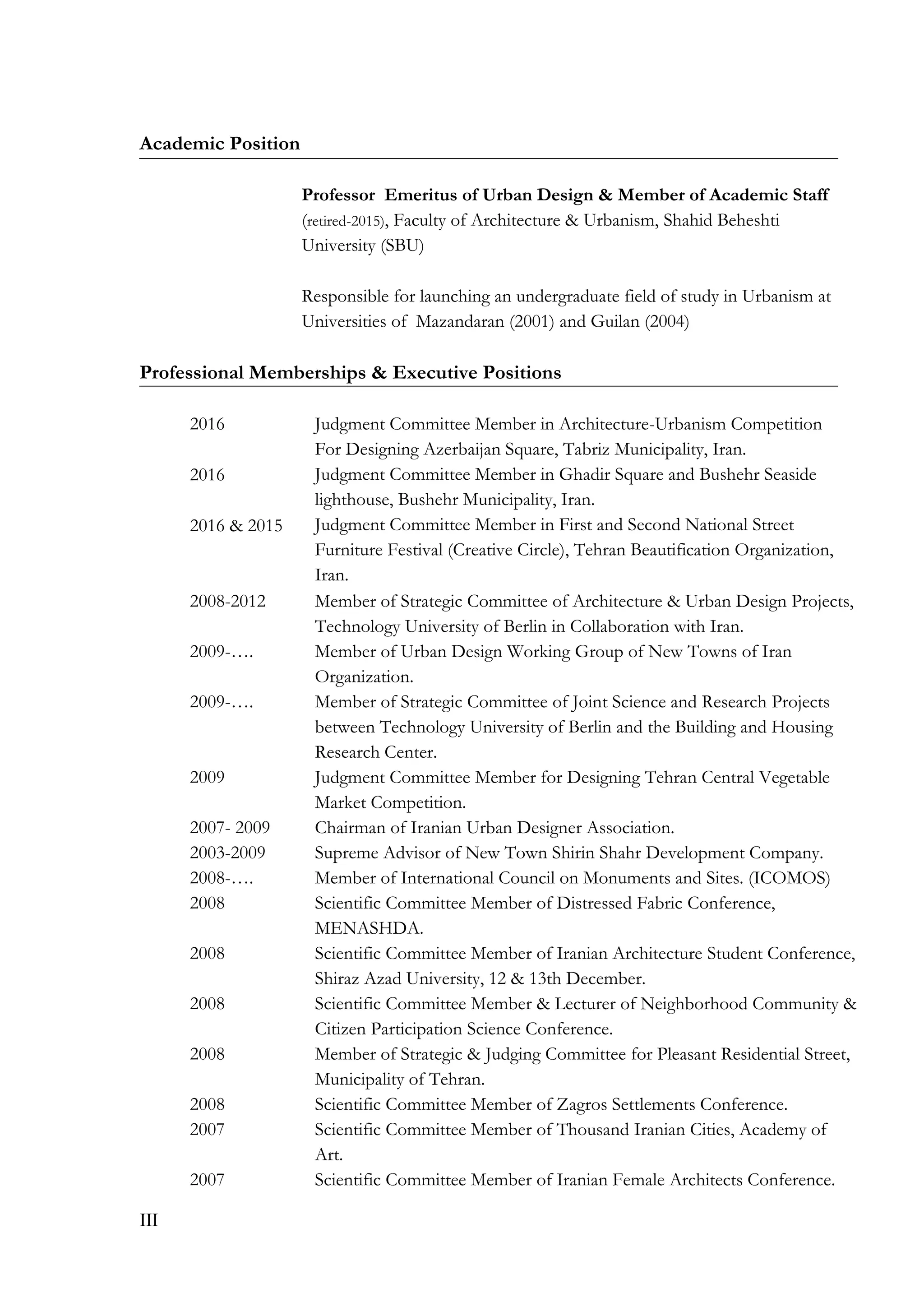 English CV- Dr. Pakzad | PDF