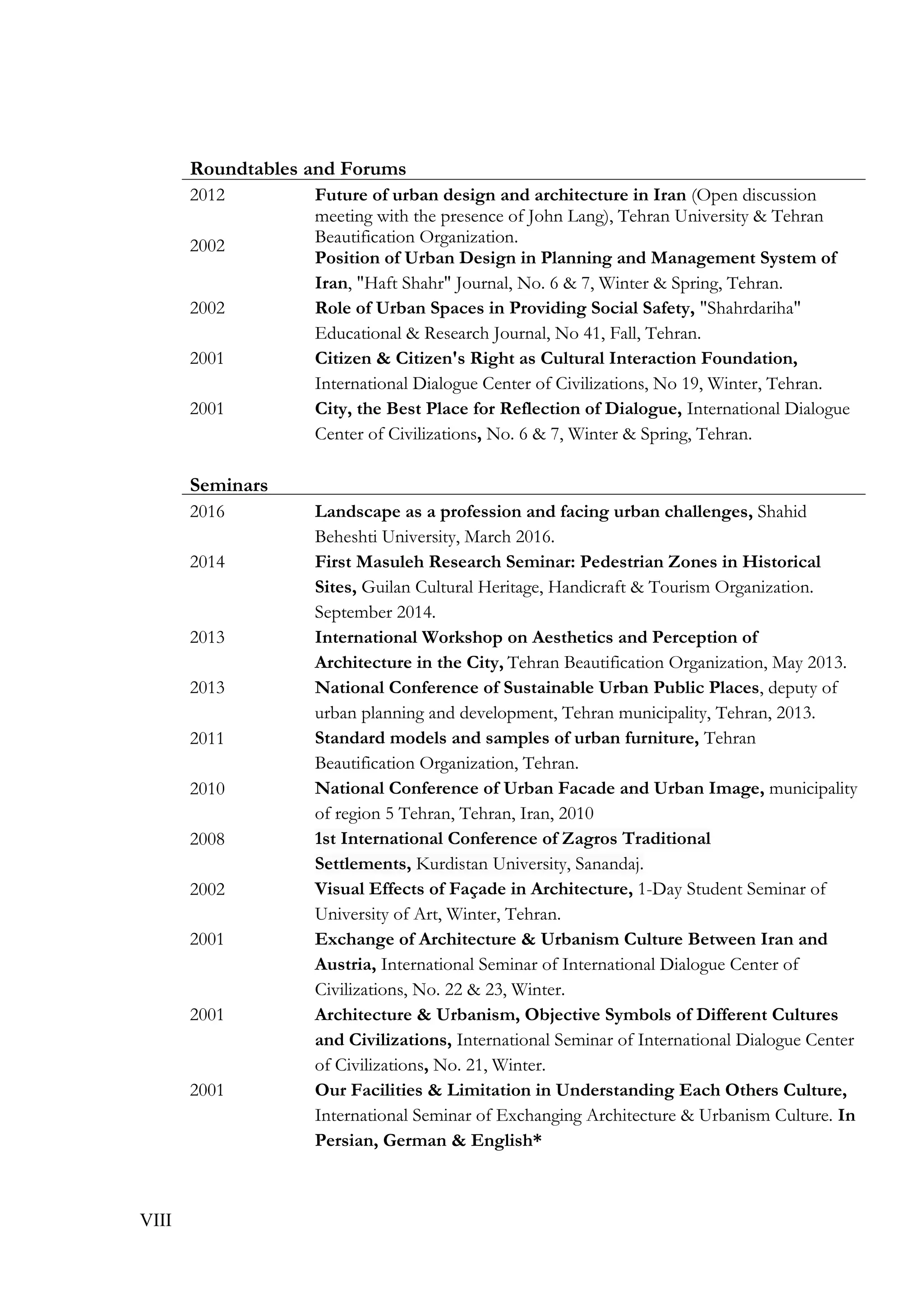 English CV- Dr. Pakzad | PDF
