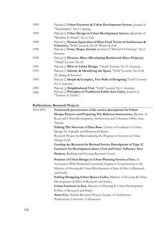 English CV- Dr. Pakzad | PDF