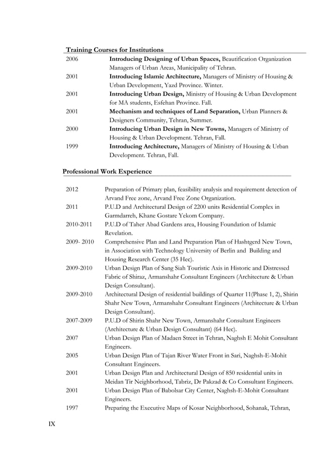 English CV- Dr. Pakzad | PDF | Civil Engineering Industry | Industries