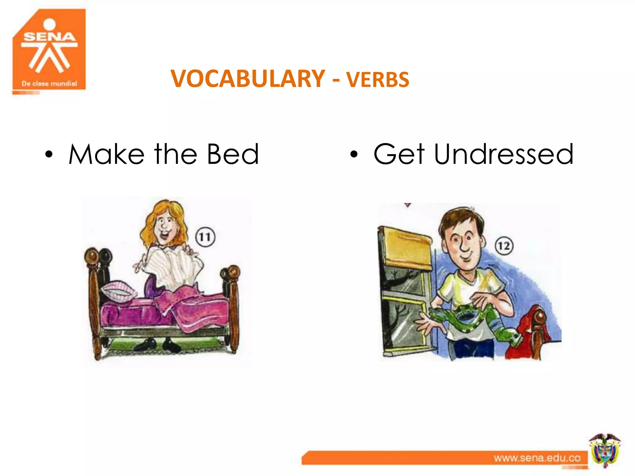English daily routines | PPTX