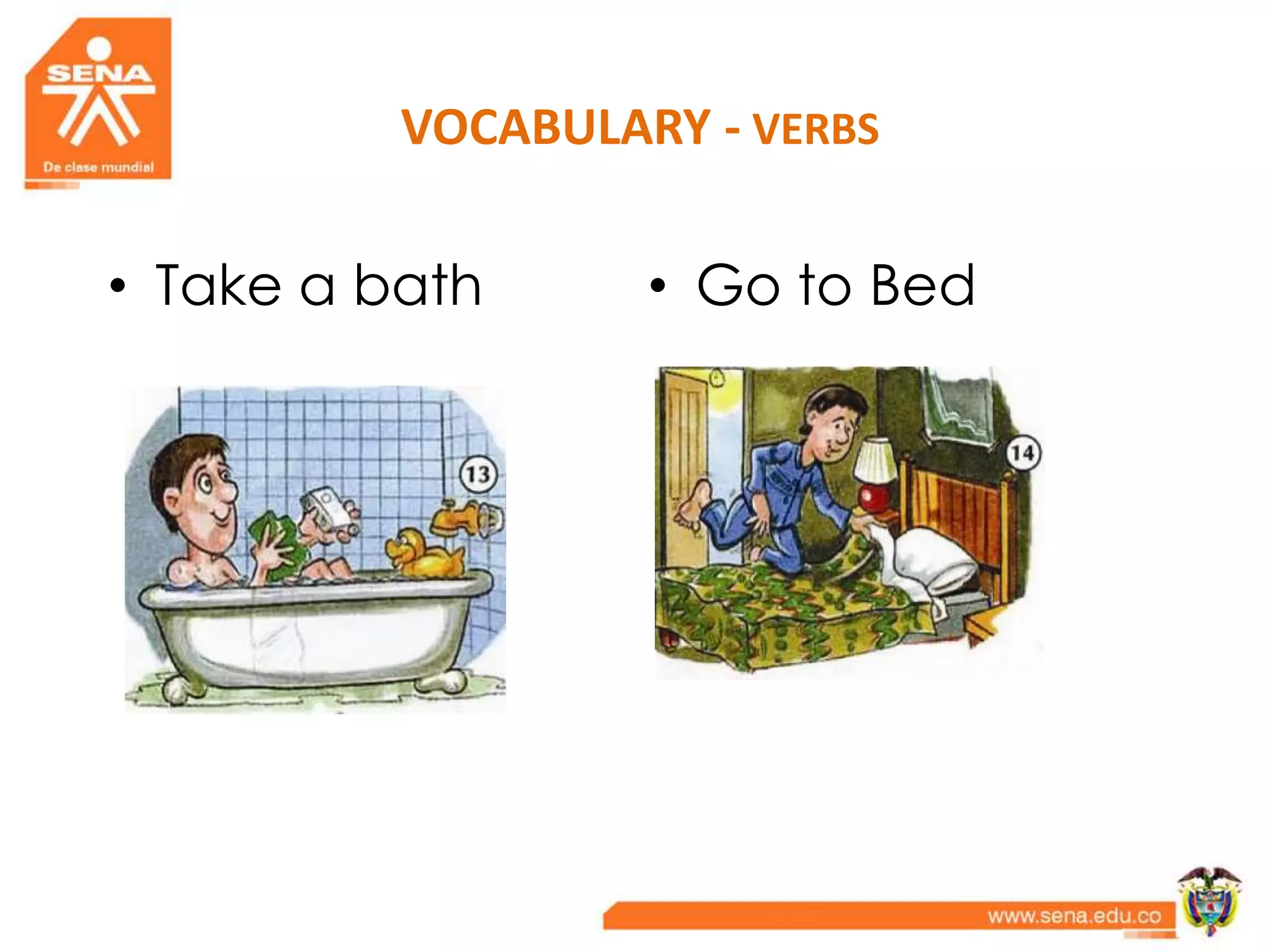 English daily routines | PPTX