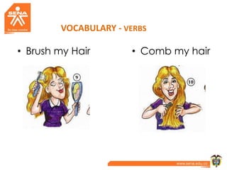 English daily routines | PPTX