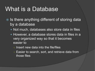 English database management_system | PPT
