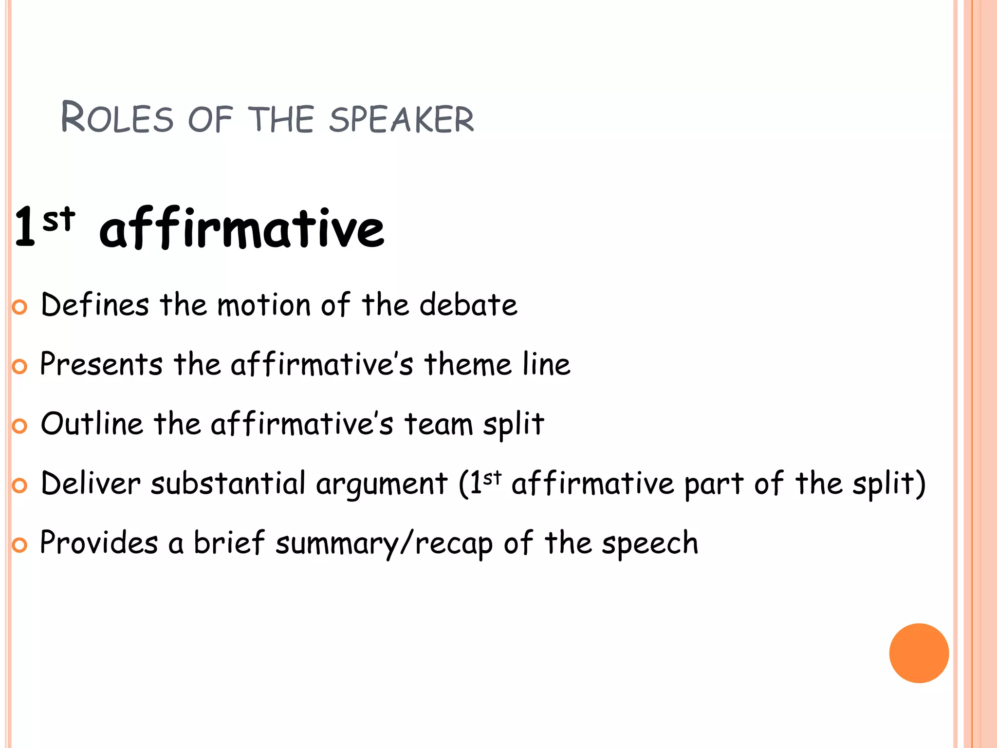 English Debate | PPTX