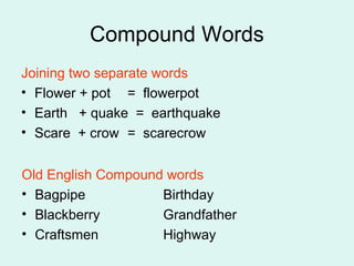 English dialects and words | PPT