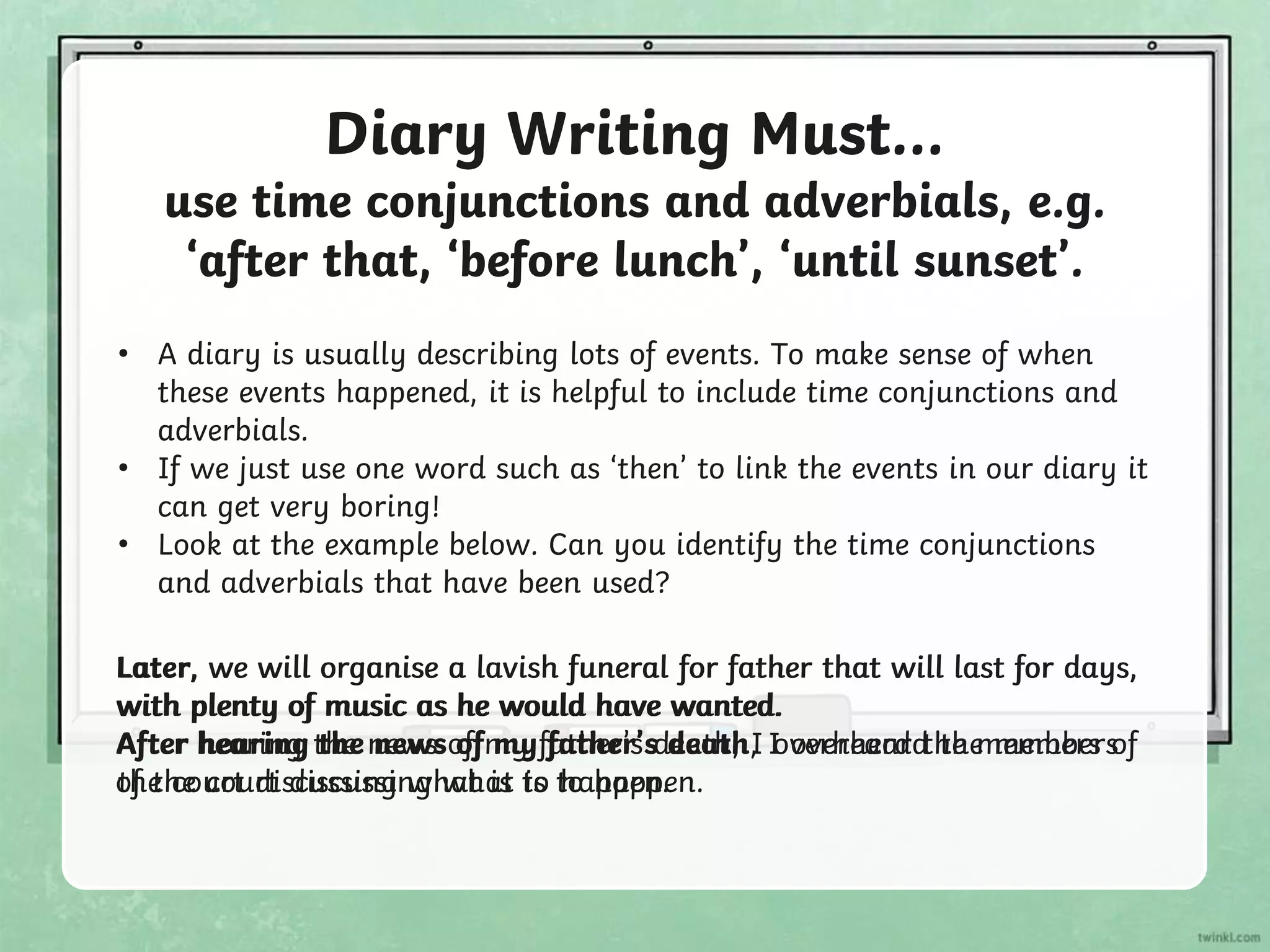 English Diary Writing Powerpoint.pptx