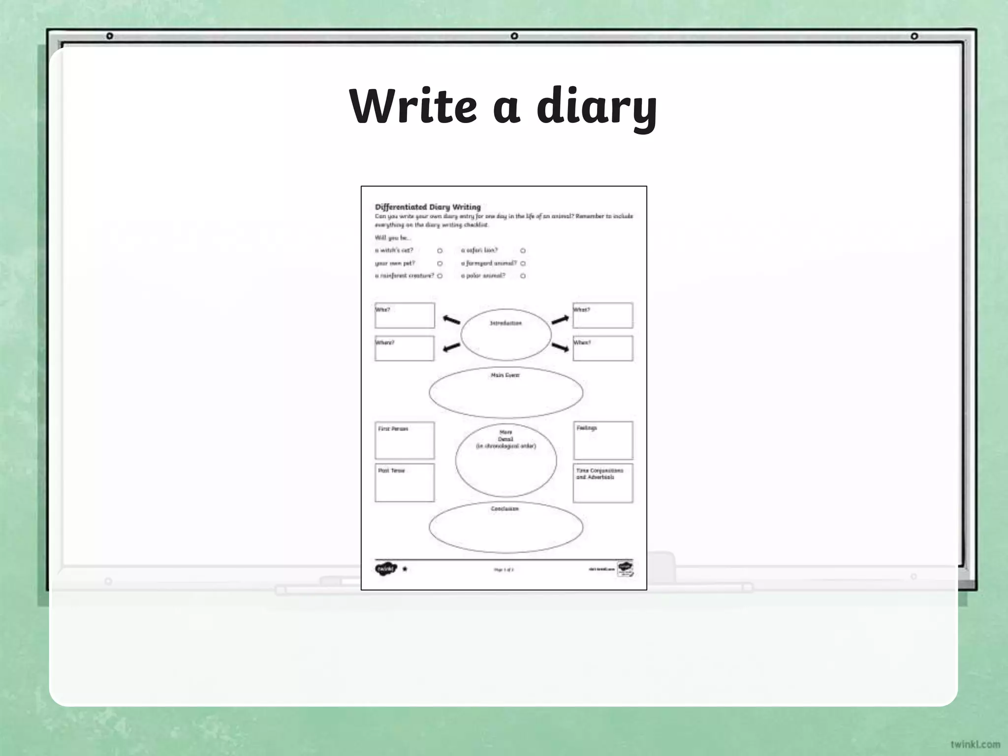 English Diary Writing Powerpoint.pptx