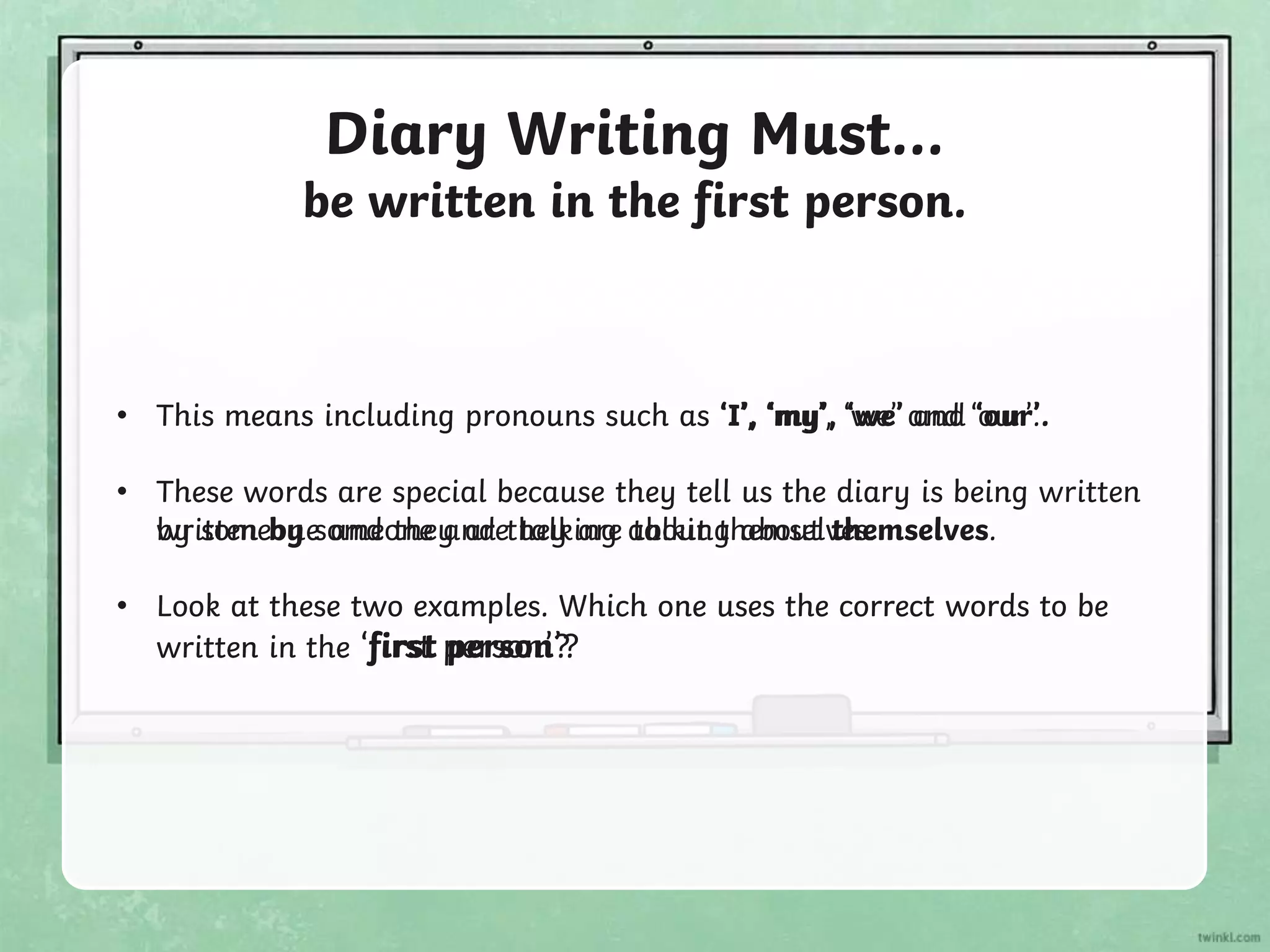 English Diary Writing Powerpoint.pptx