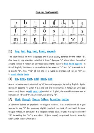 English diphthongs | PDF