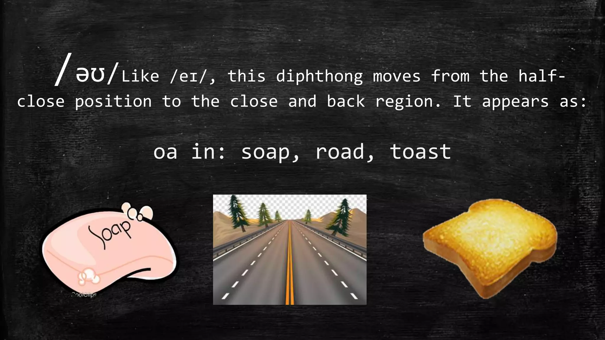 English Diphthongs | PPTX