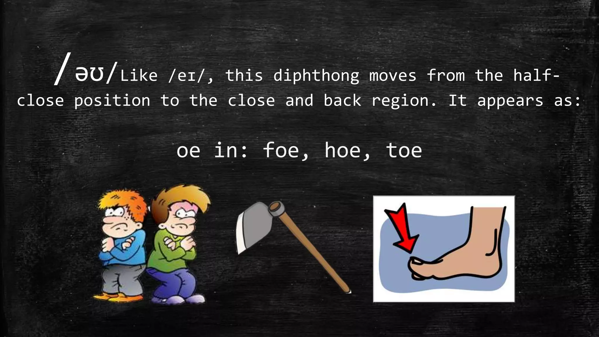 English Diphthongs | PPTX