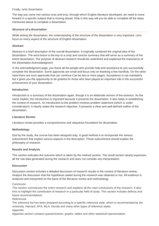 English dissertation help | PDF | Postgraduate Education | College ...